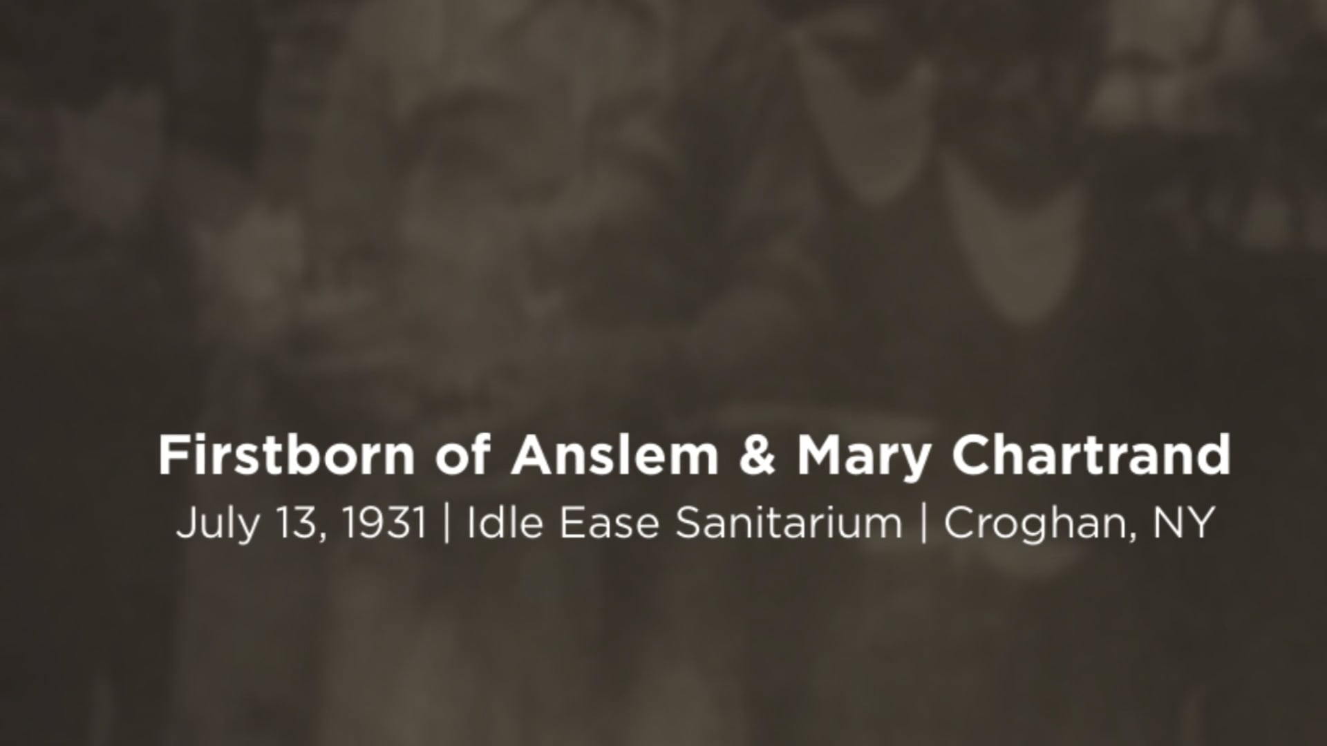 Grandpa Harold Chartrand Memorial on Vimeo