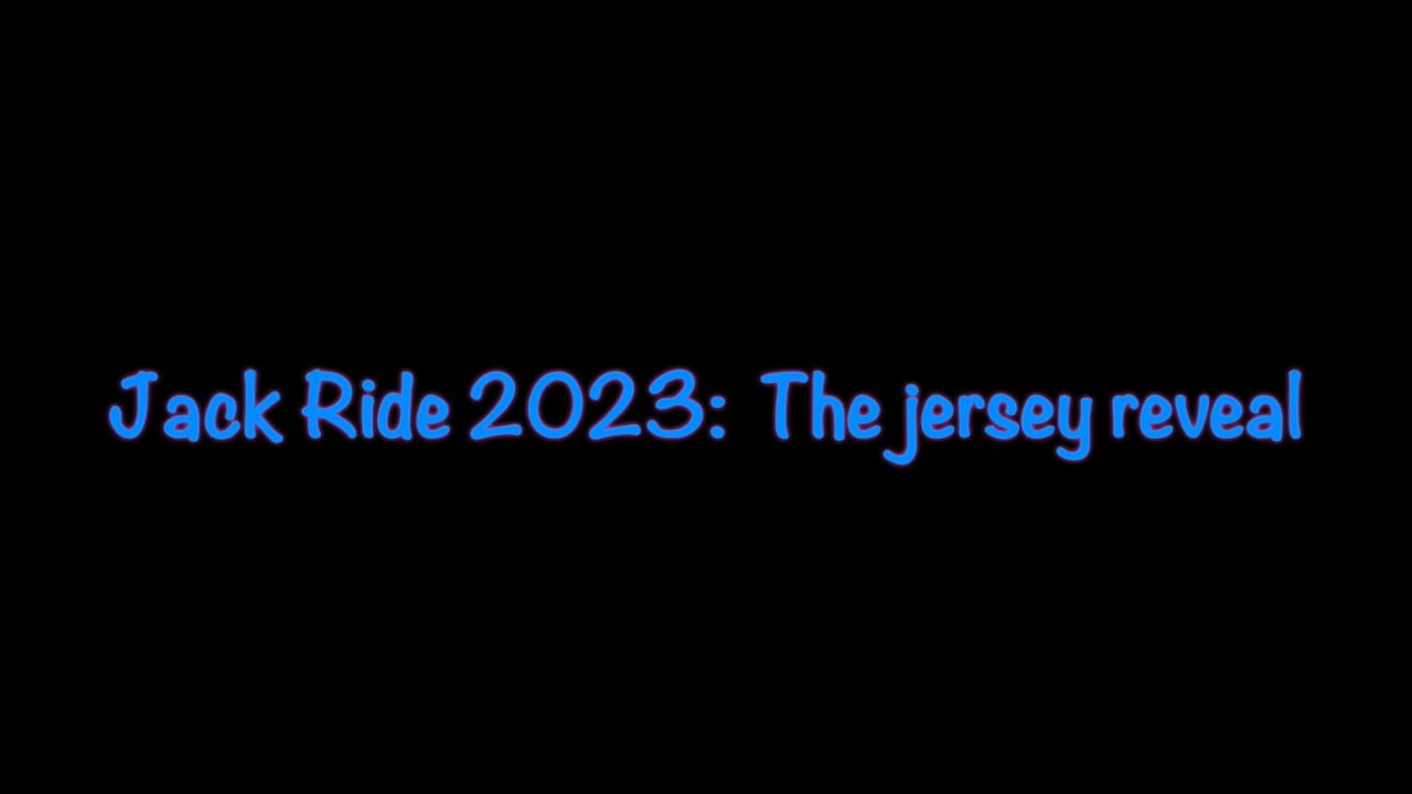 Jack Ride jersey reveal final on Vimeo