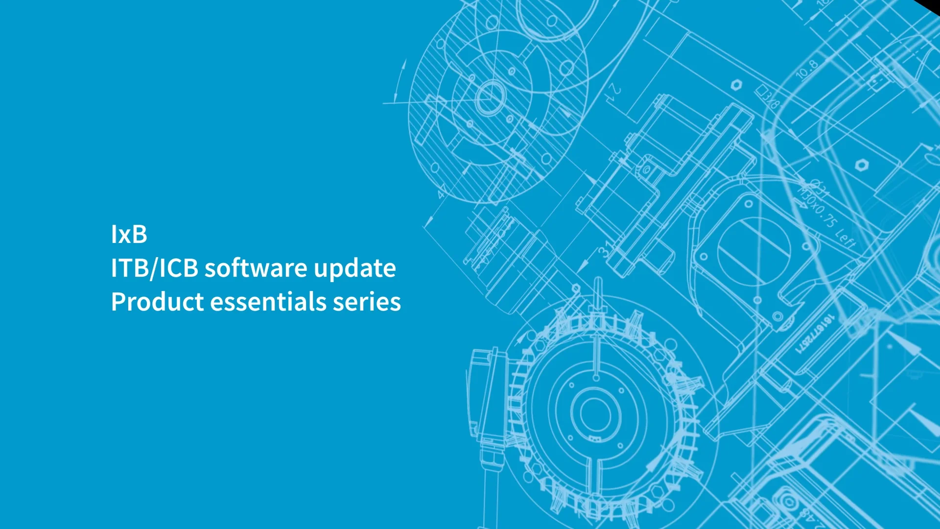 ITB ICB Software Update on Vimeo