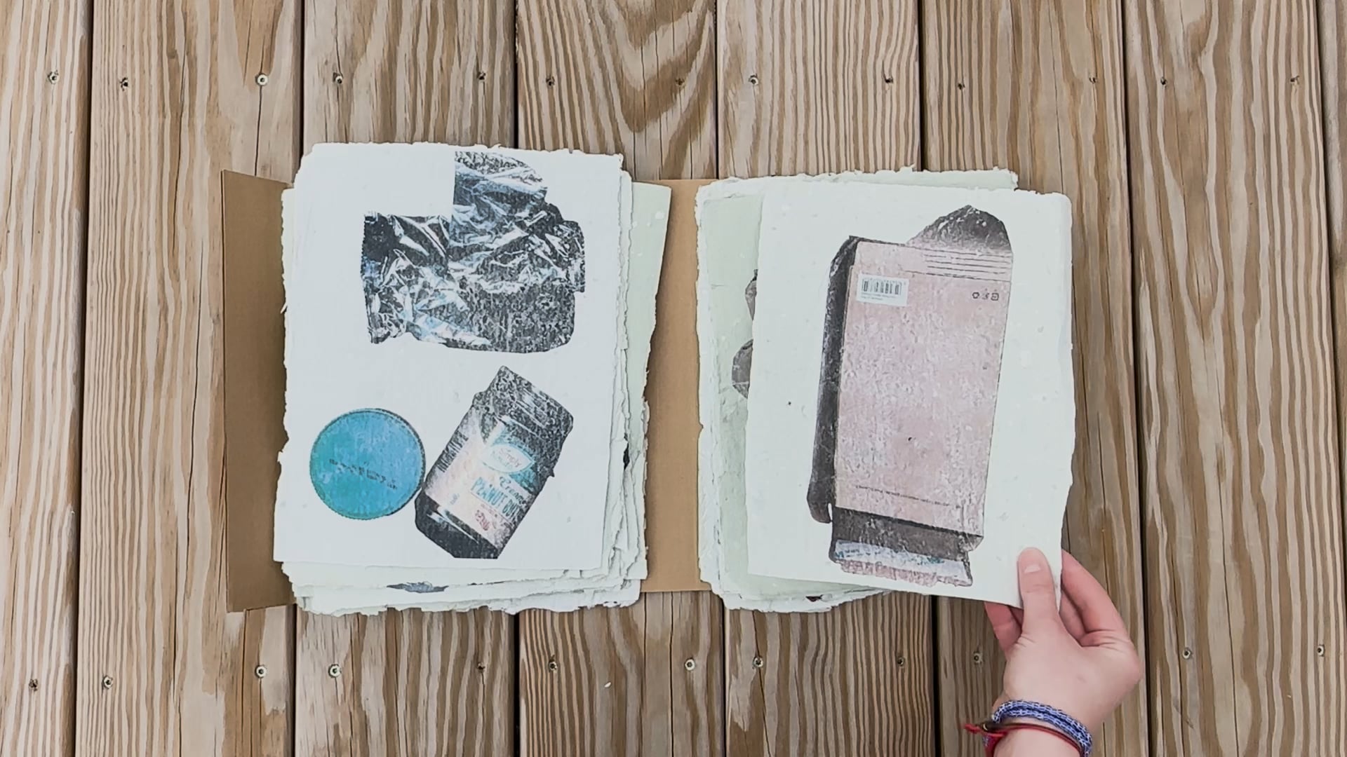 Waste Diary Flip through on Vimeo