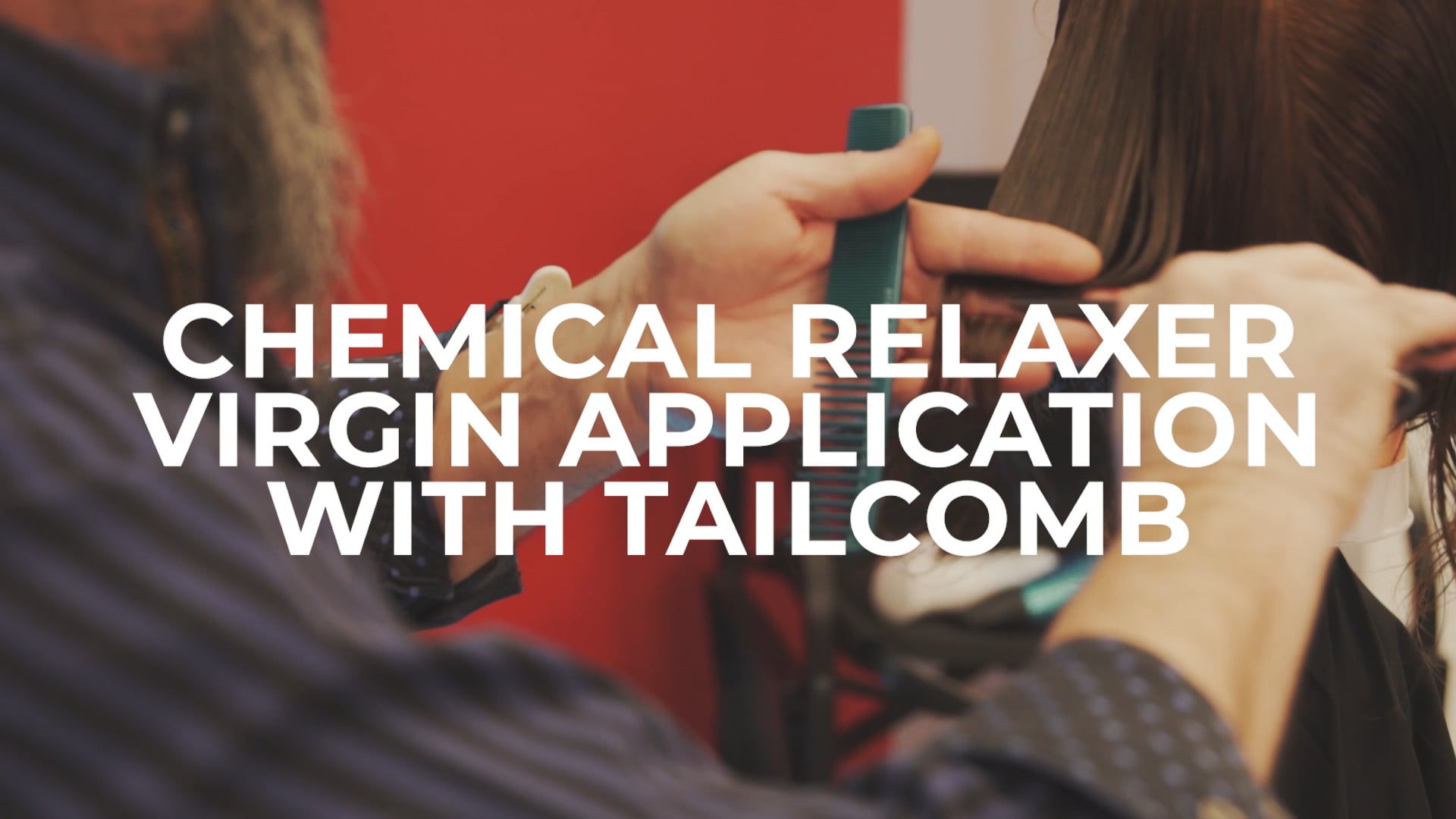 Capri Basics | Chemical Relaxer Virgin Application with Tailcomb on Vimeo