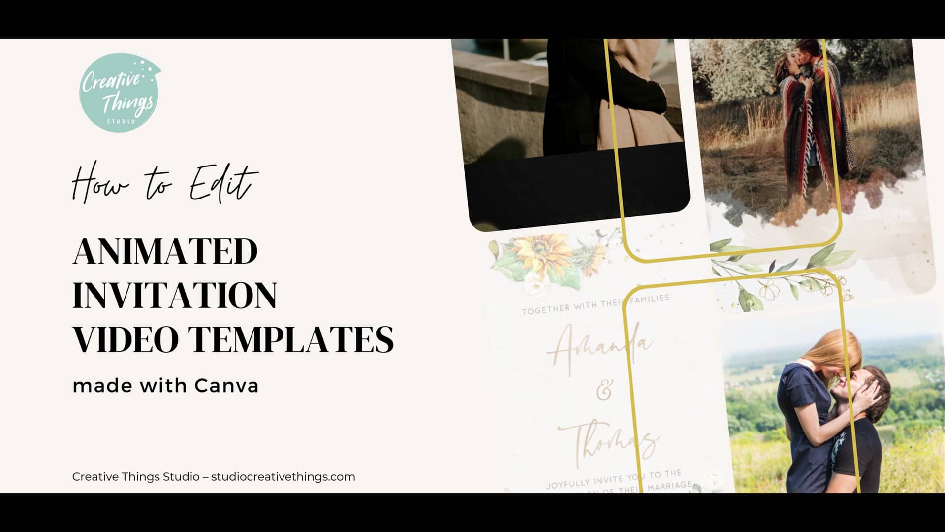 How to Edit Animated Invitation Video Made with Canva on Vimeo