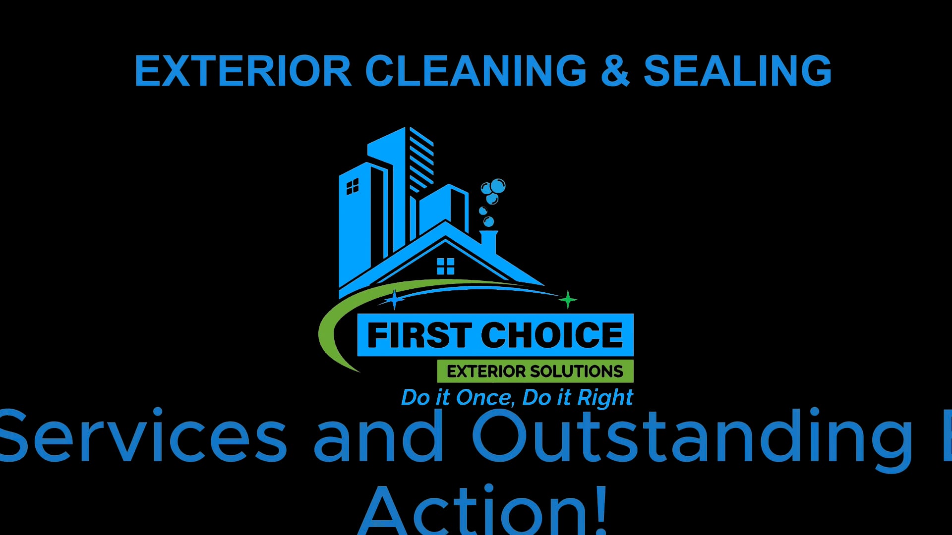 Glass Surfaces Exterior Cleaning - First choice Exterior Solutions