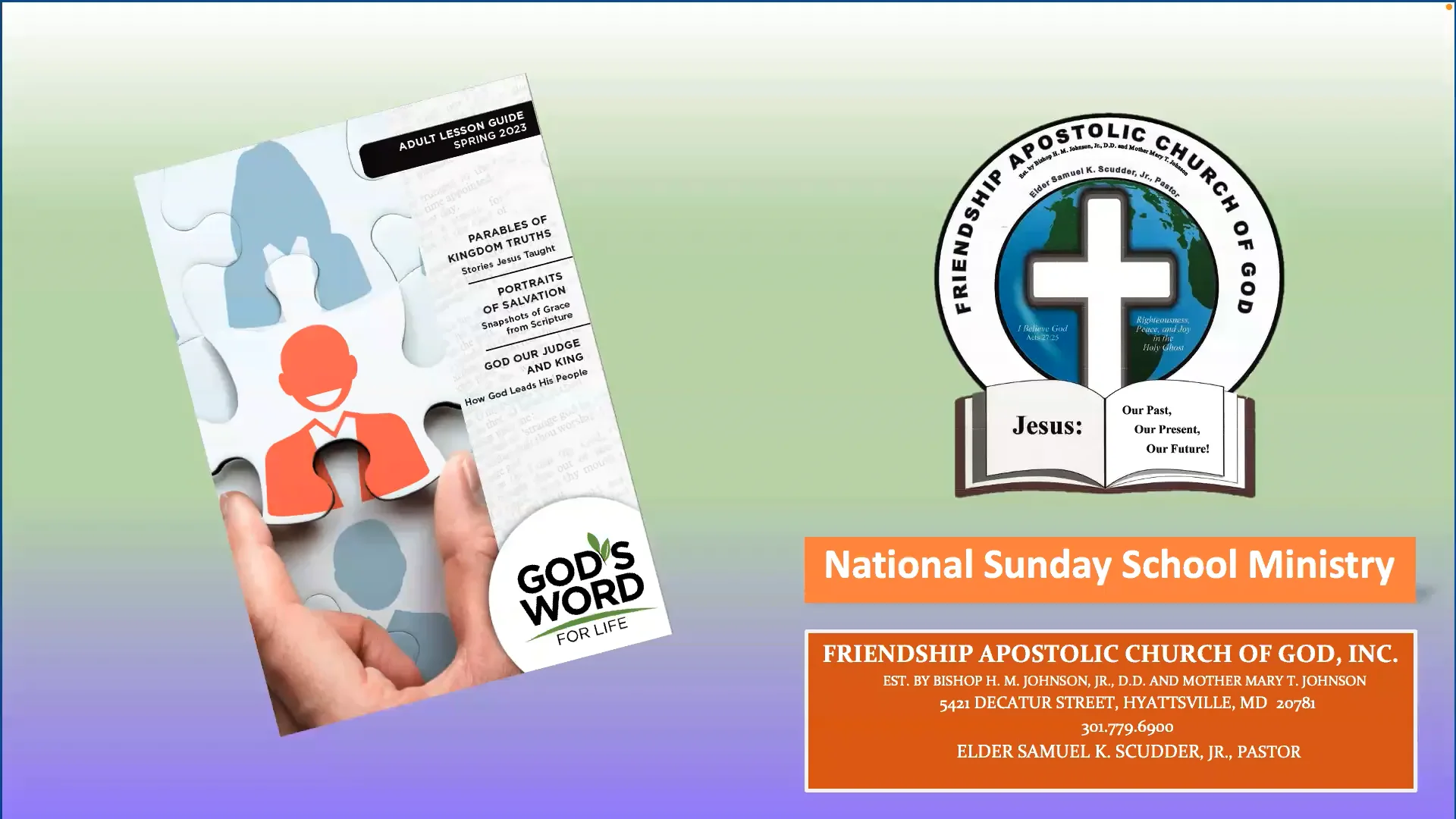 2023 SUNDAY SCHOOL SPRING QUARTER WEEK 12 on Vimeo