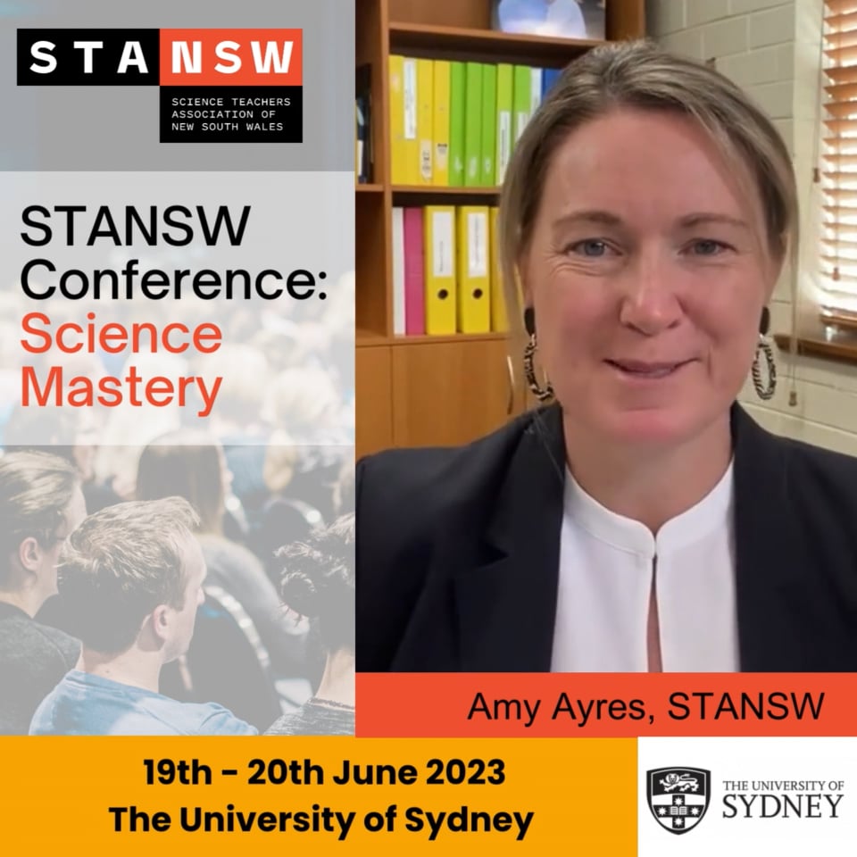Amy Ayres, STANSW Conference on Vimeo