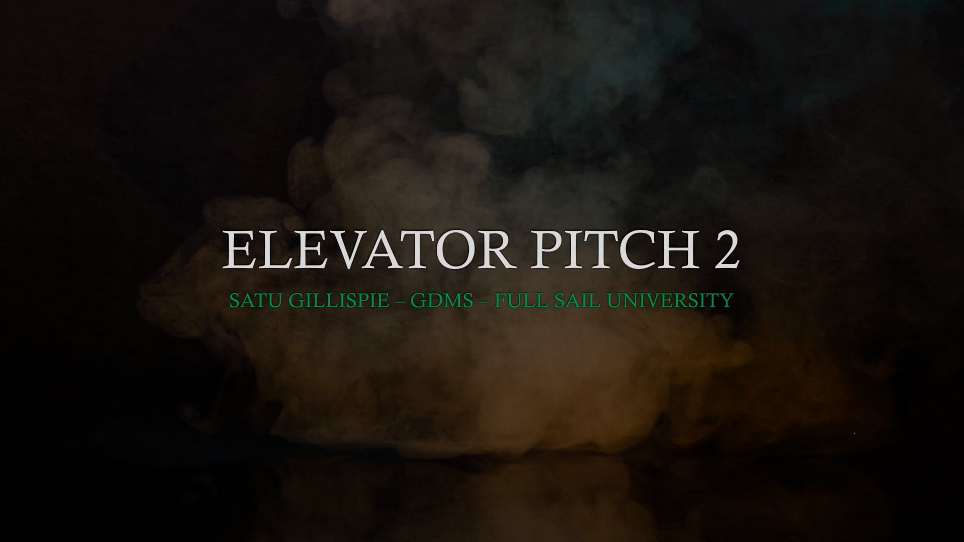 Elevator Pitch 2 on Vimeo