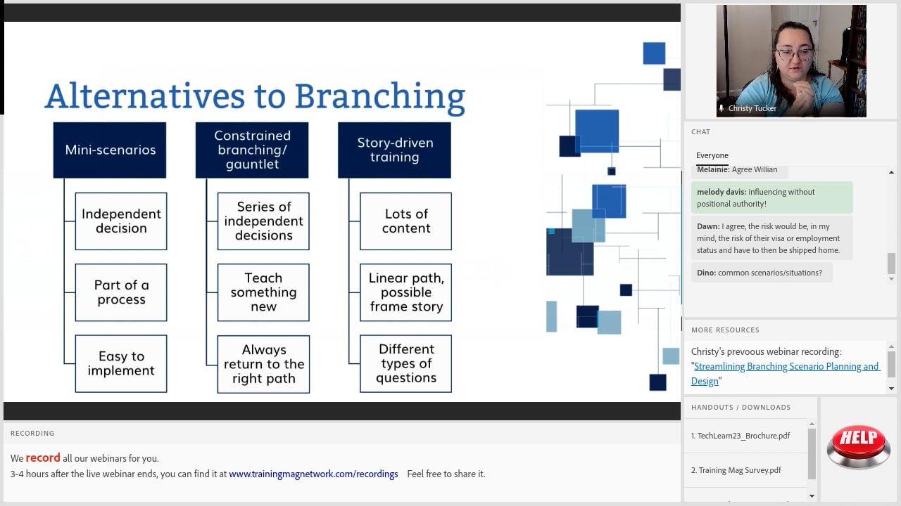 Christy Tucker - When and How to Use Branching Scenarios and ...