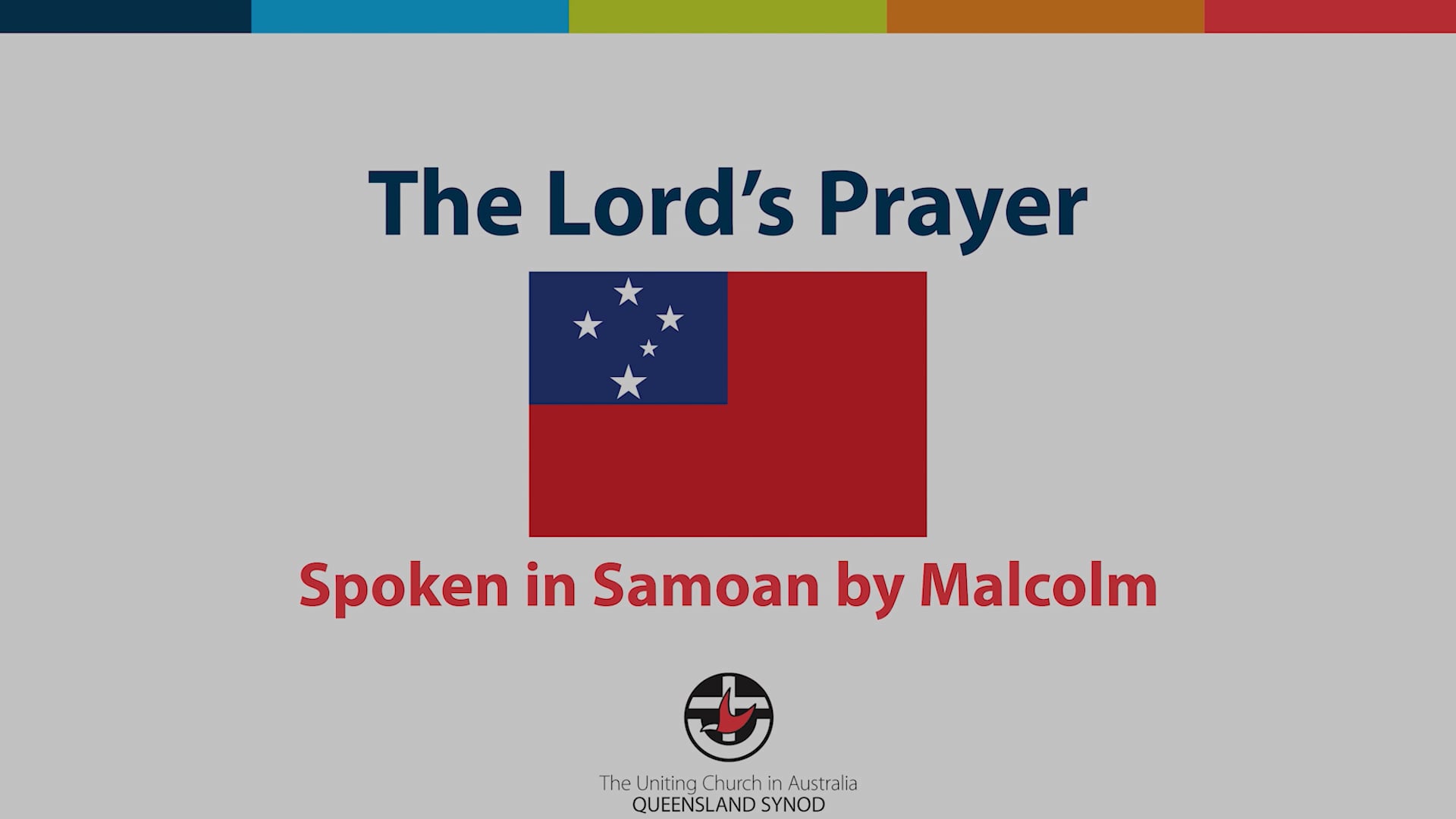 The Lords Prayer in Samoan by Malcolm on Vimeo