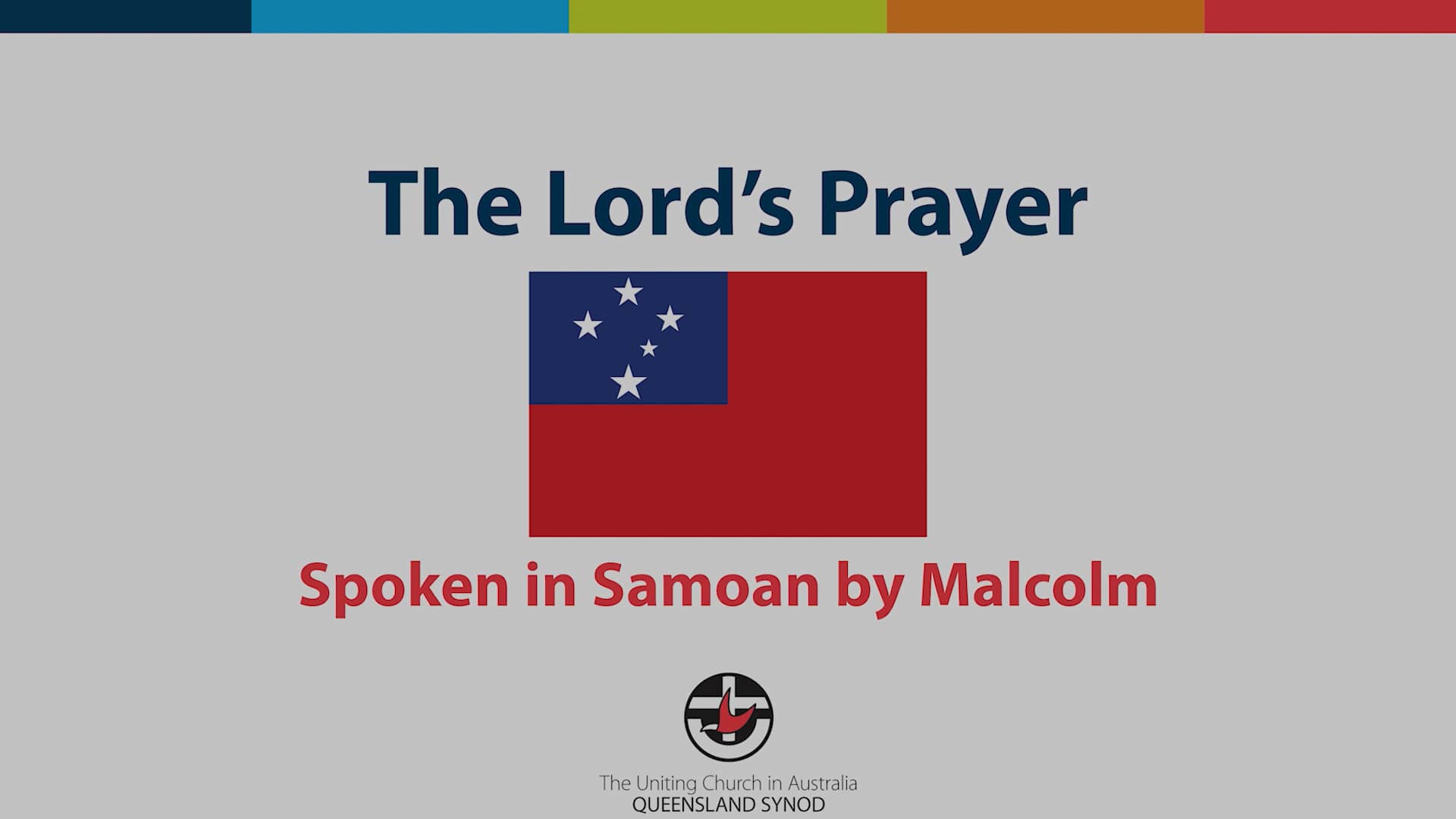 The Lords Prayer in Samoan by Malcolm on Vimeo