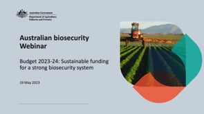 Making national biosecurity funding sustainable | Have Your Say ...