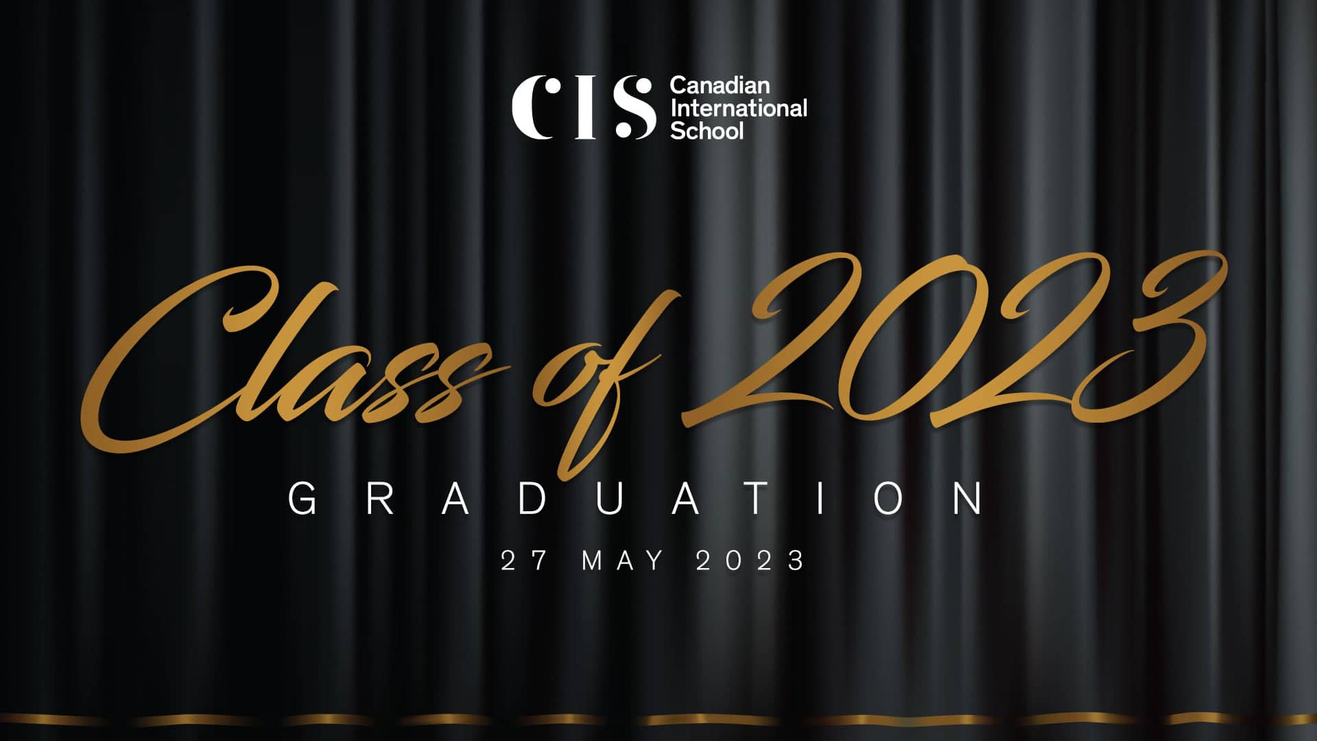 CIS Class of 2023 graduation ceremony on Vimeo