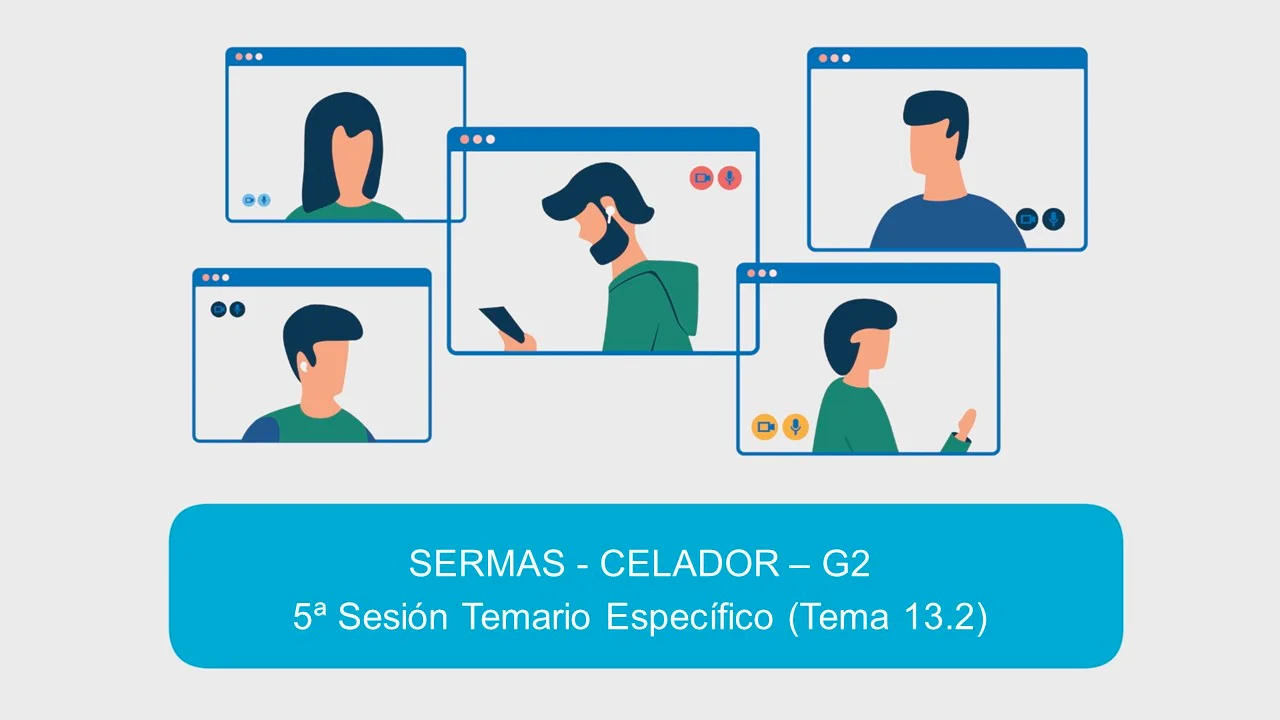 5ª Sesión Temario Específico Celador SERMAS g2 (Tema 13.2) on Vimeo