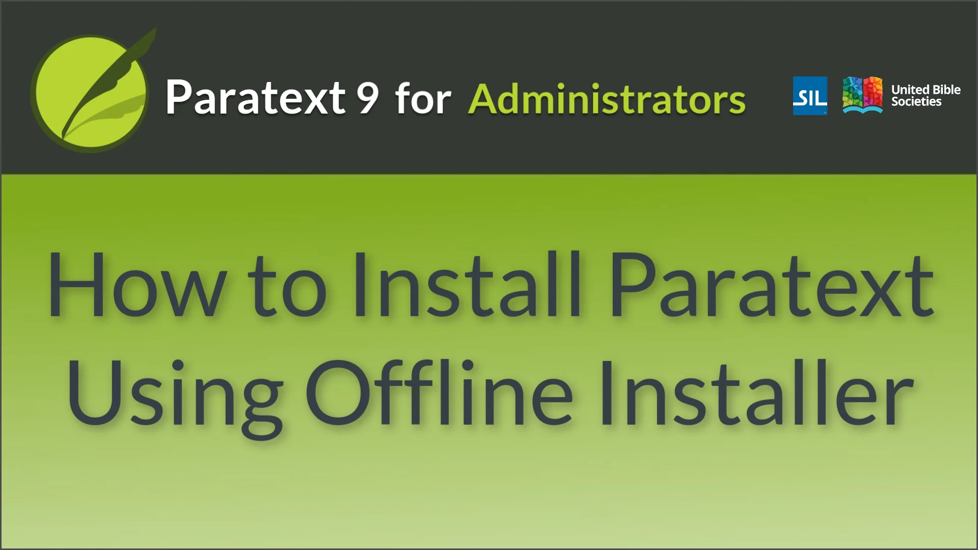 Getting Started - Offline Installation | 9+ | A2.3b on Vimeo