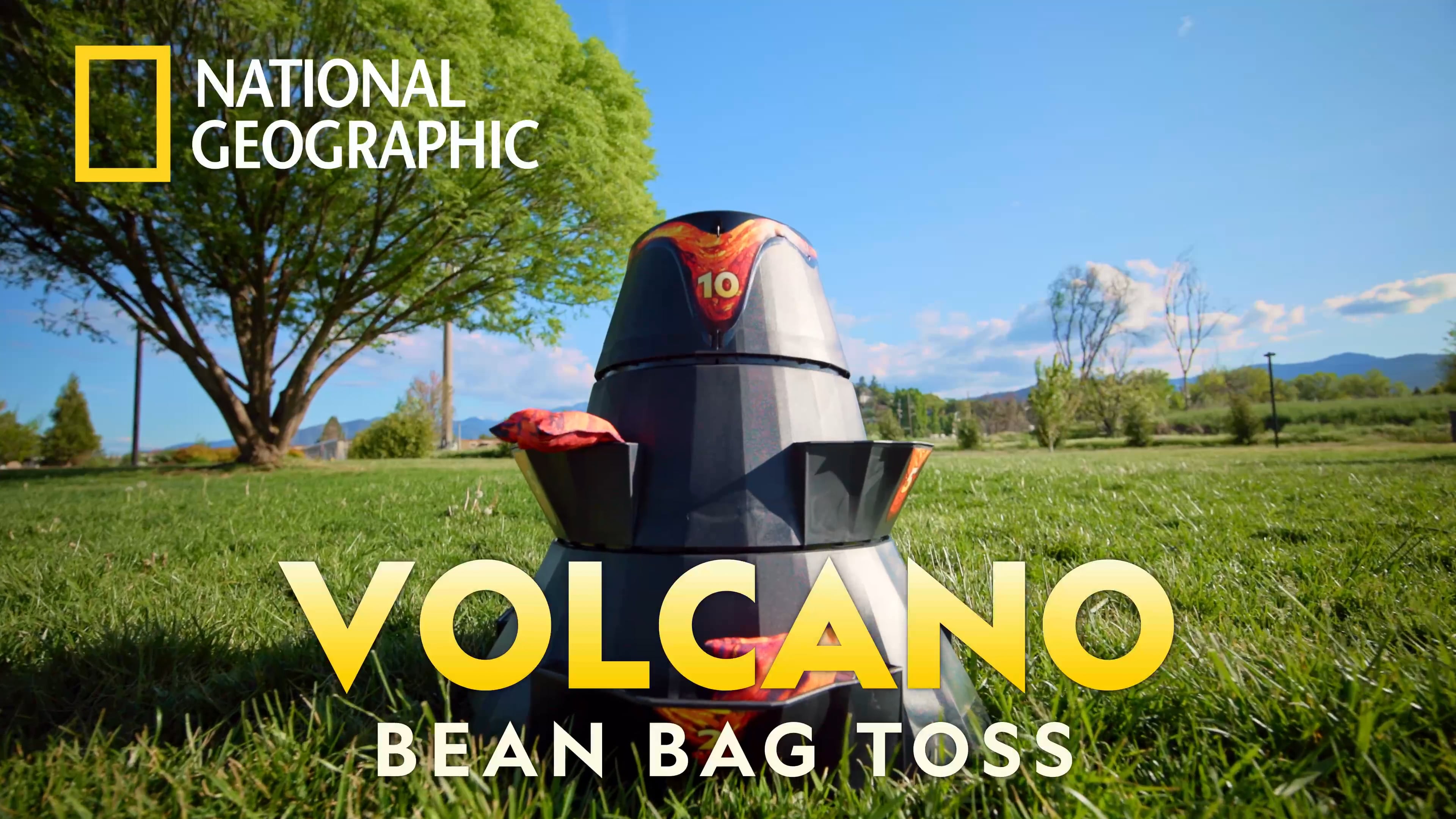 National Geographic - Volcano Bean Bag Toss on Vimeo