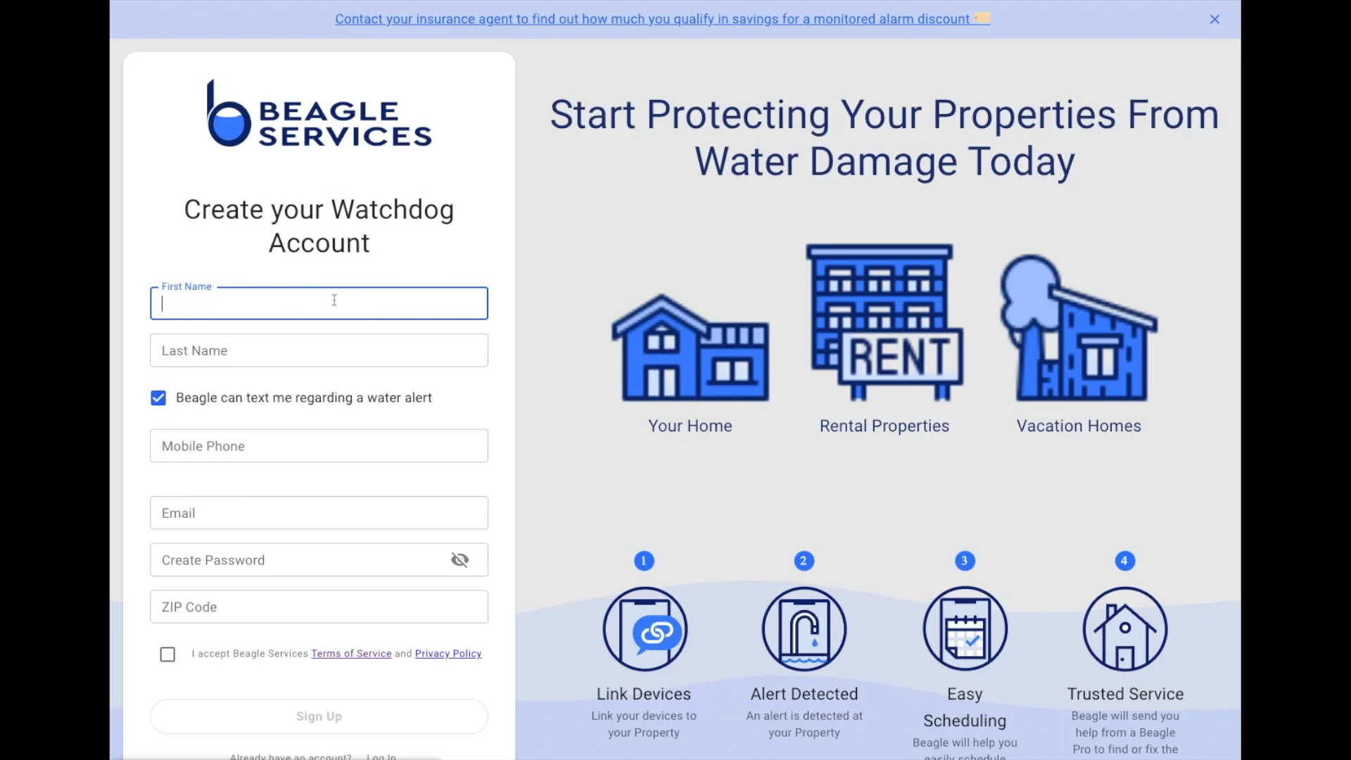Register Your Watchdog Account on Vimeo