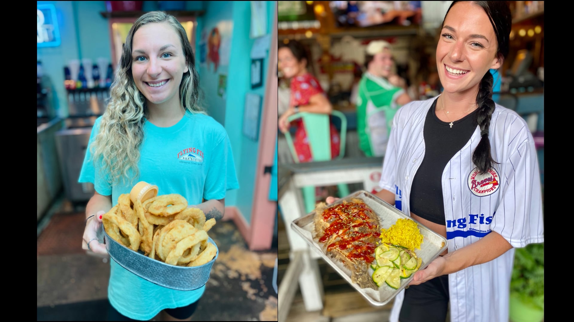 Seafood, Outside Seating - The Flying Fish - Savannah, Georgia