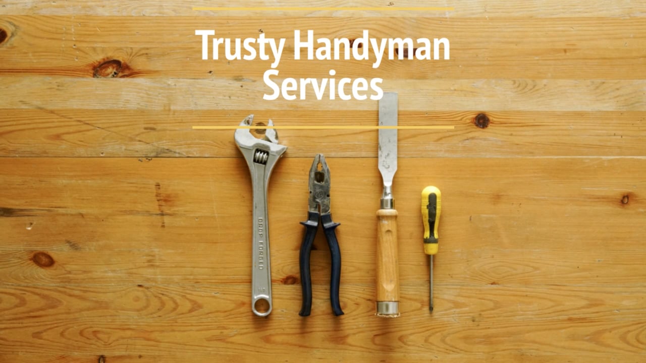 Trusty Handyman Services (FB Story) on Vimeo