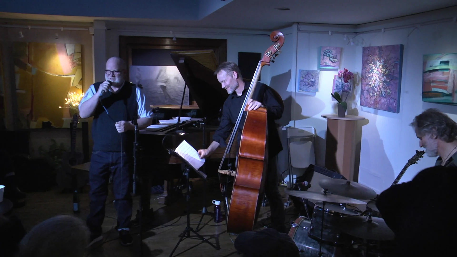4.28.23 Jeremy Berlin Trio w/ Gordon Healy, Louis Armstrong song "I Get ...