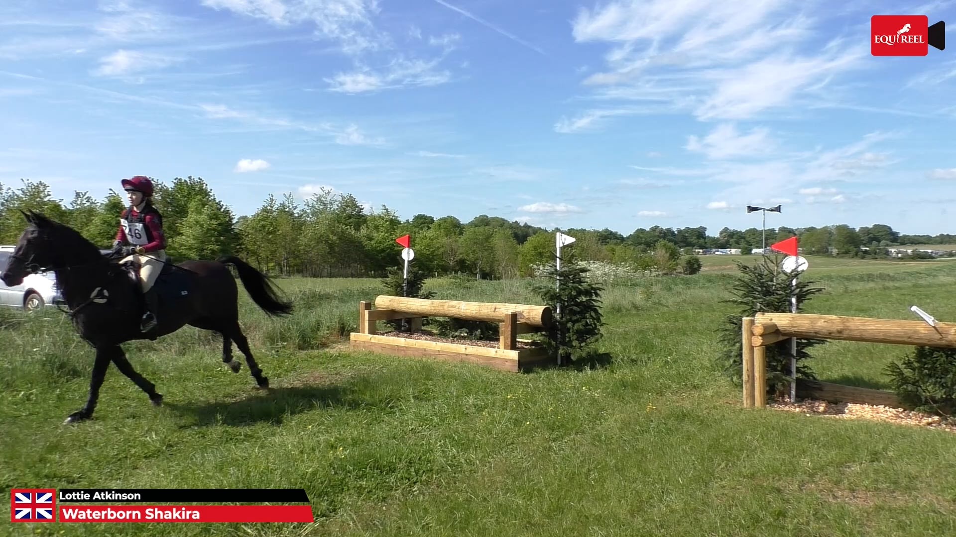 EQUIREEL 746 Lottie Atkinson & Waterborn Shakira at COTSWOLD CUP ...