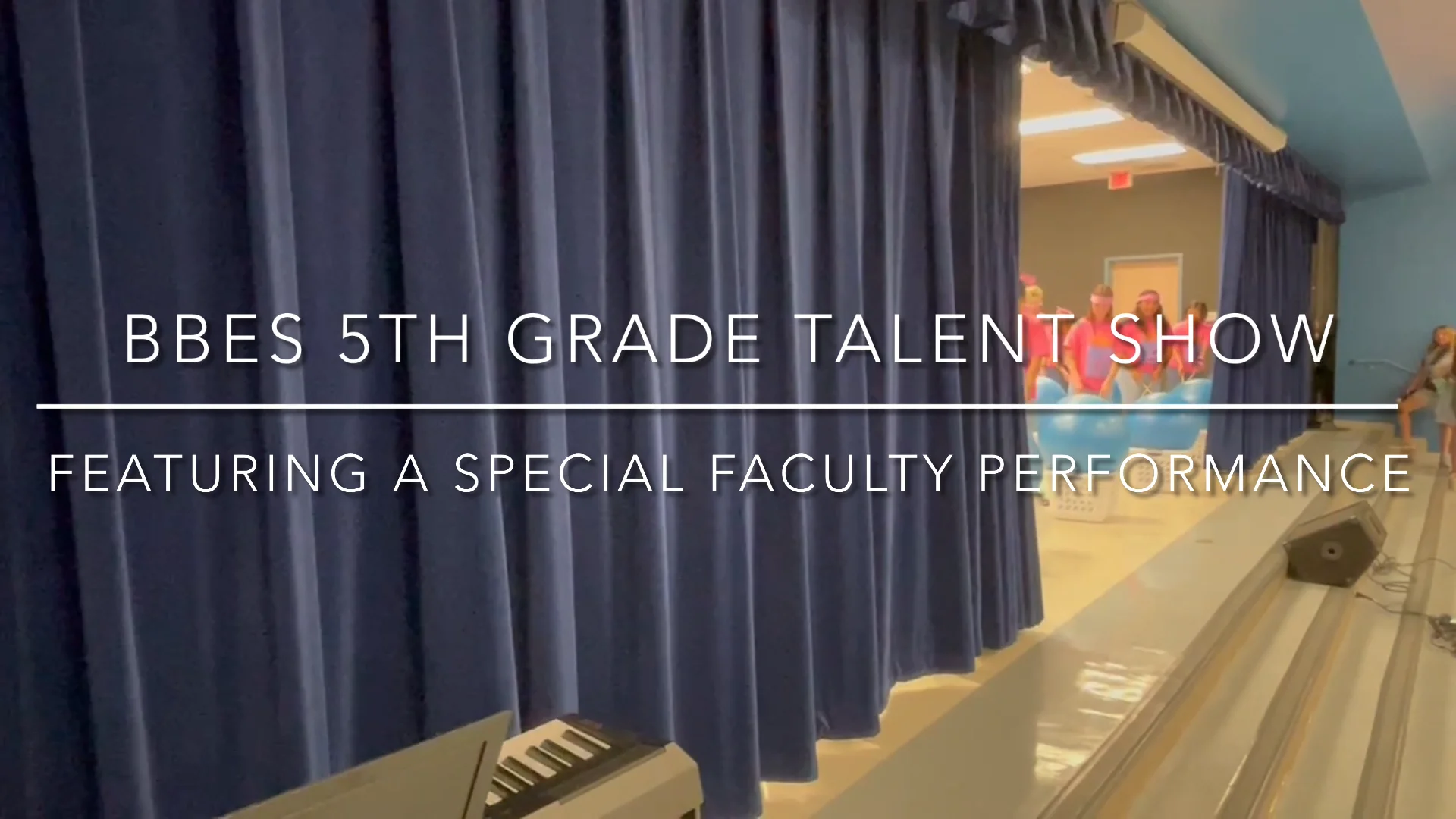BBES Fifth Grade Talent Show on Vimeo