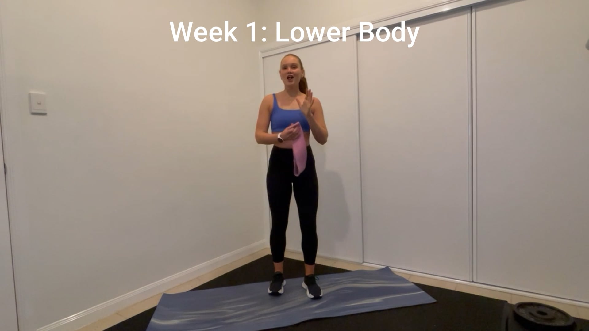 Week 1 Lower Body on Vimeo