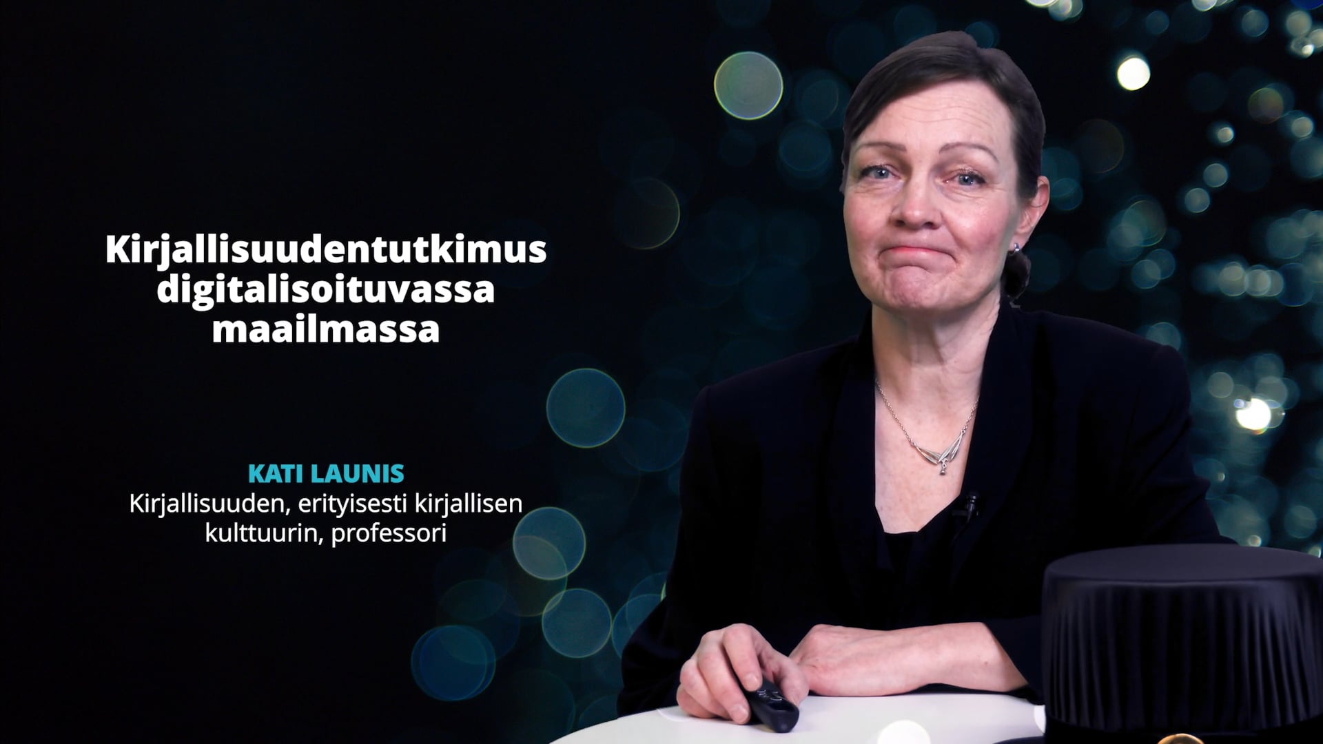 Professori Kati Launis: Kirjallisuudentutkimus digitalisoituvassa ...