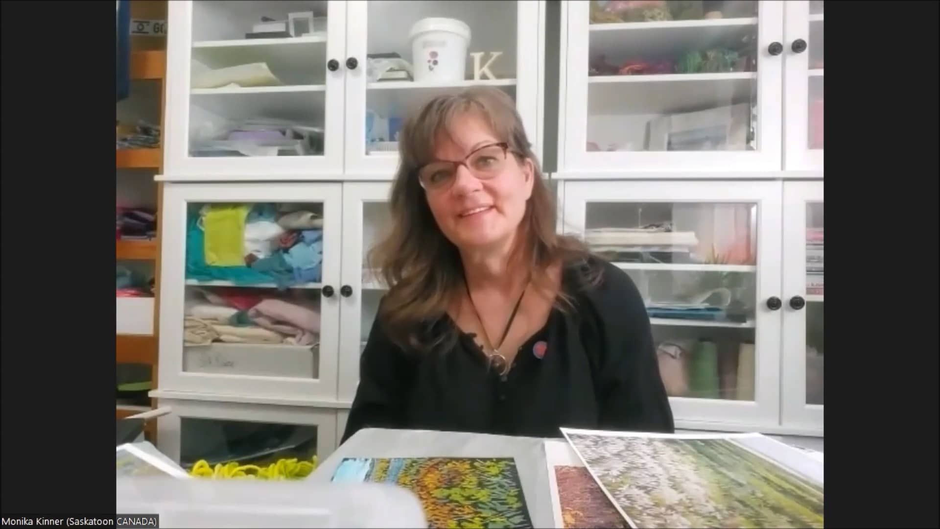 Monika Kinner, Fibre Artist and Pastelist, Saskatchewan, Canada on Vimeo