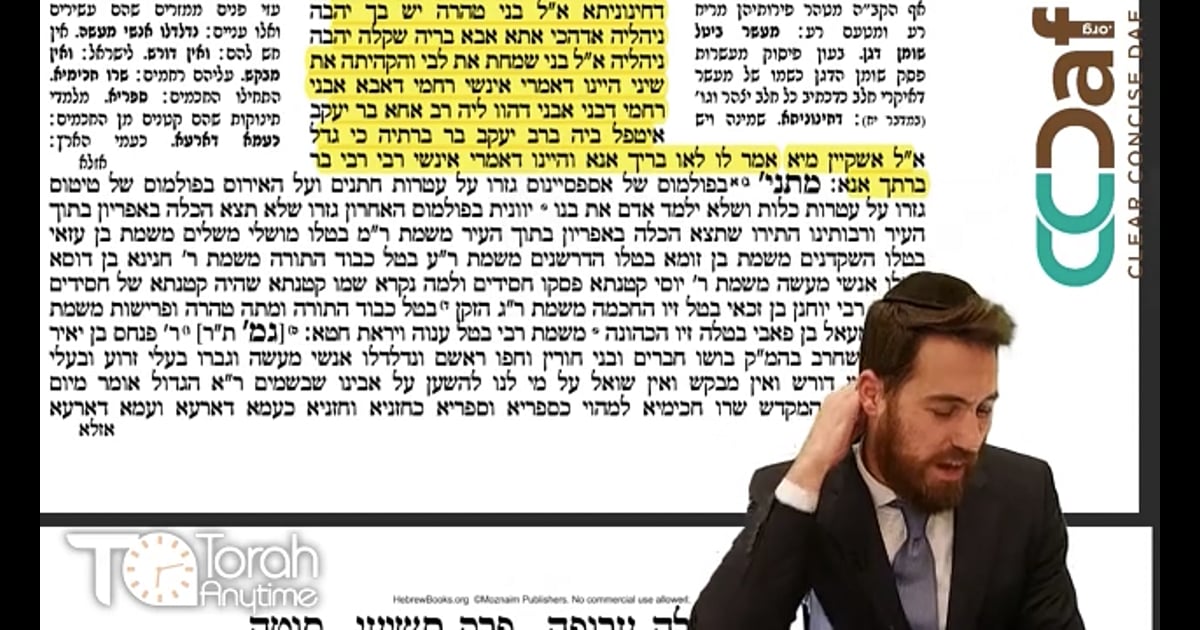 R' Avi Slansky | Sotah 49 [5.17] SIYUM - Daf Yomi Clear & Concise