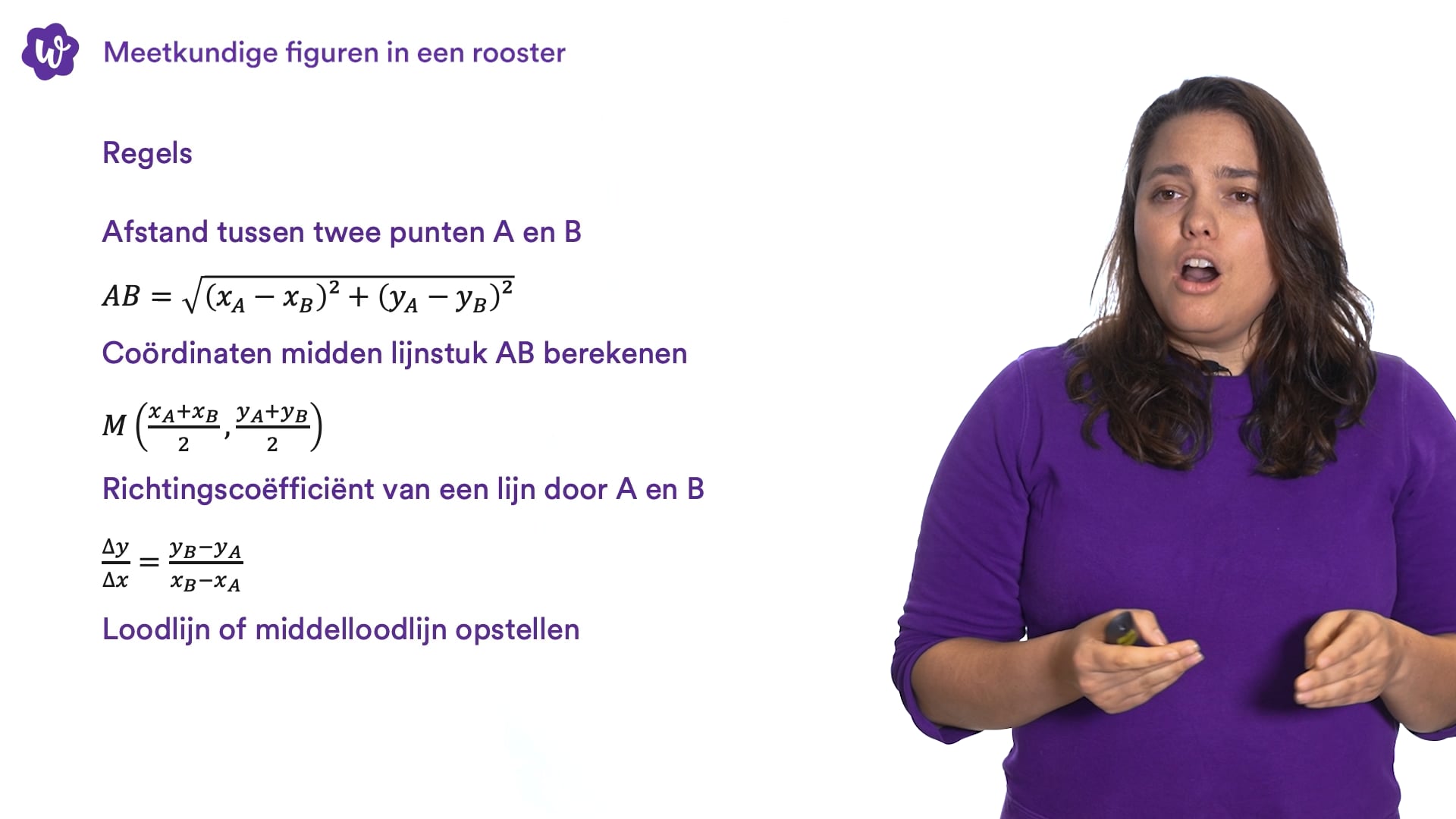 Meetkundige figuren in een rooster oefenen | StudyGo