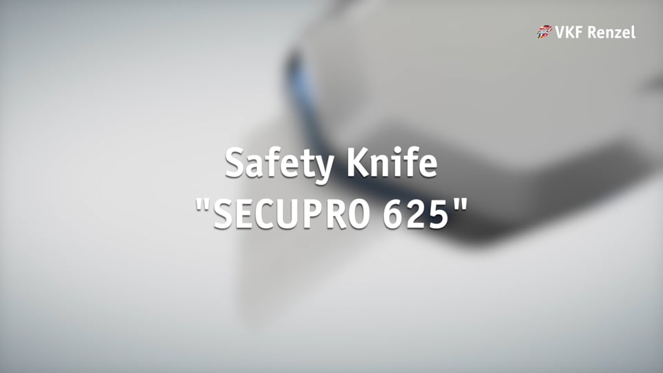 SECUPRO Knife 625 with Squeeze-Grip | VKF Renzel
