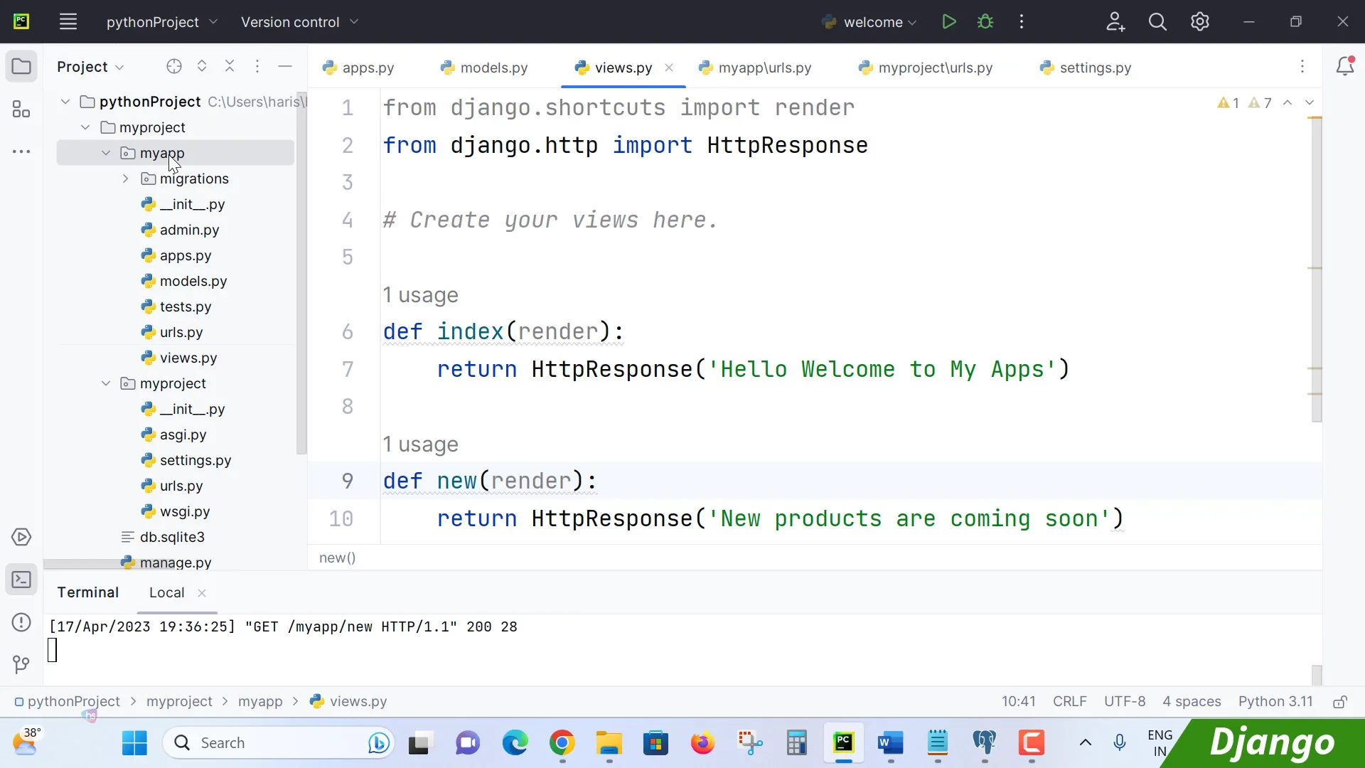16258947-Defining models and creating database tables on Vimeo