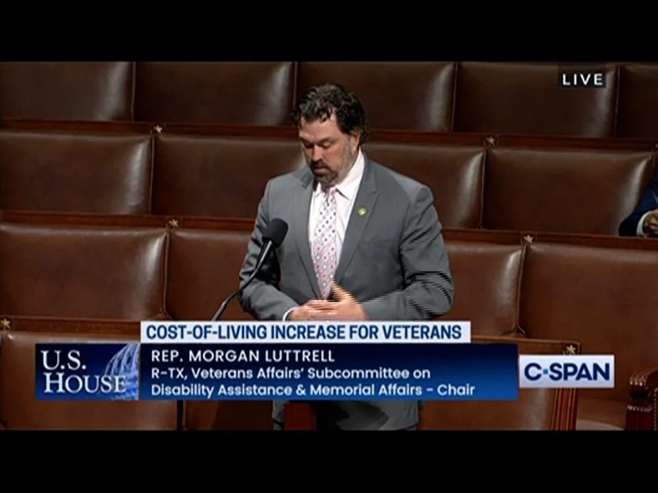 Rep. Morgan Luttrell on the House floor 5-22-23 on Vimeo