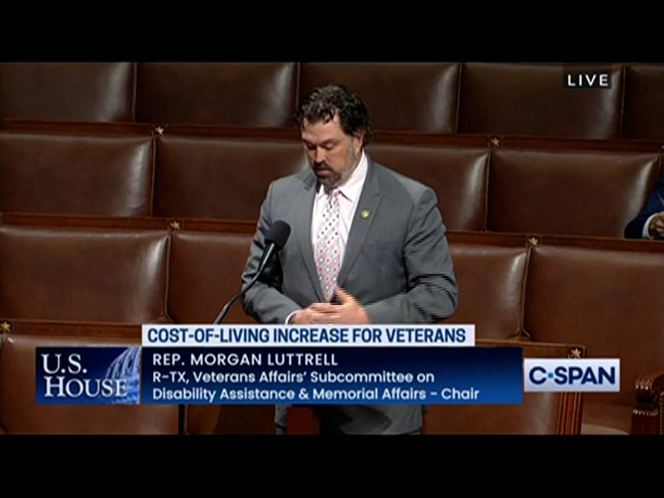 Rep. Morgan Luttrell on the House floor 5-22-23 on Vimeo