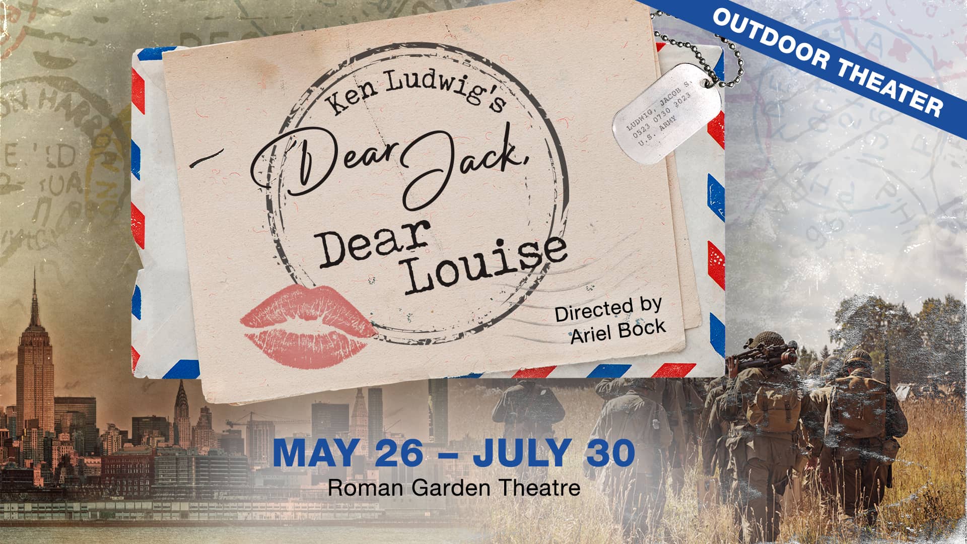 TRAILER - Shakespeare & Company - Ken Ludwig's Dear Jack Dear Louise | 2023 on Vimeo
