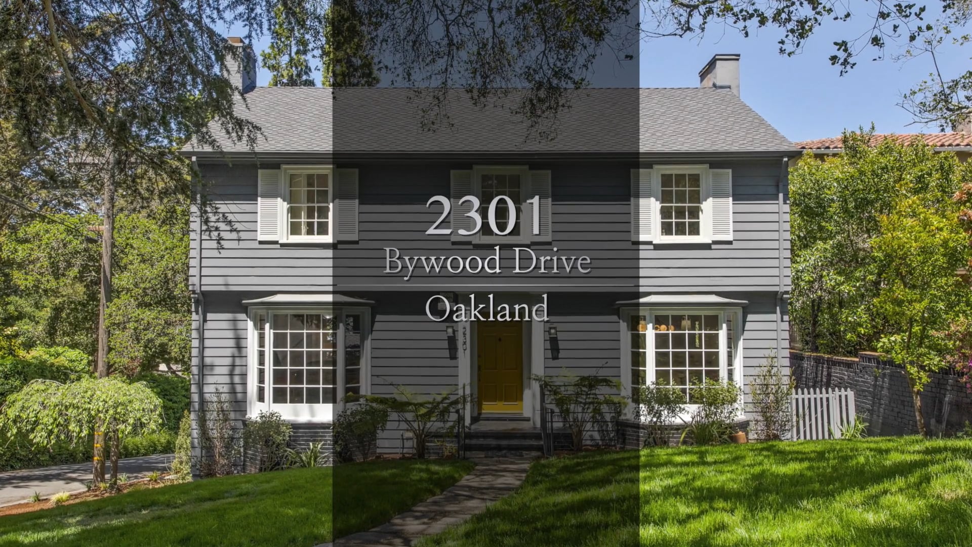 2301 Bywood Drive, Oakland - Presented by: Sharon Ho on Vimeo