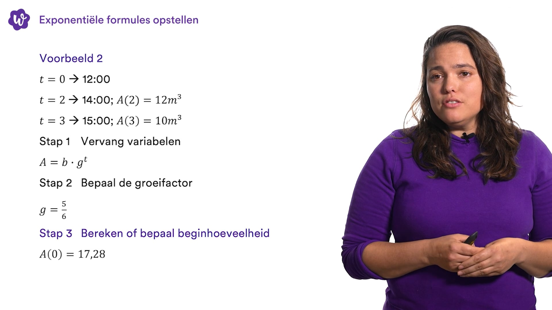 Oefen met Lineaire en exponentiële groei uit Moderne wiskunde – 4/5 ...