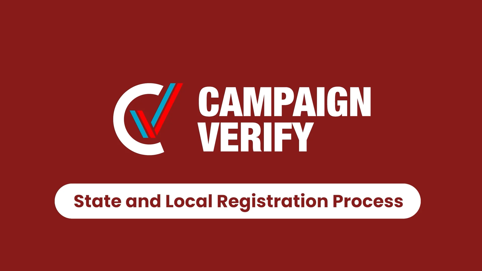 Campaign Verify Demo: State and Local Verification Request