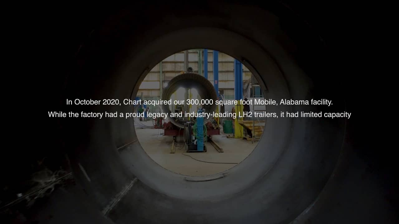 Chart's Theodore, AL Trailers and Tanks Facility in Portuguese on Vimeo