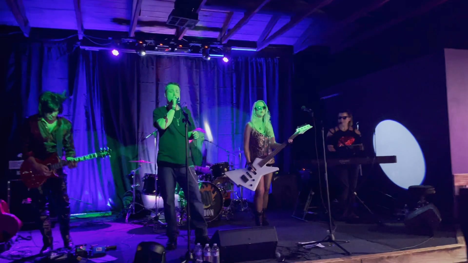 "Hot In The City" song Idol Nation band at the Emporium in Brentwood on ...