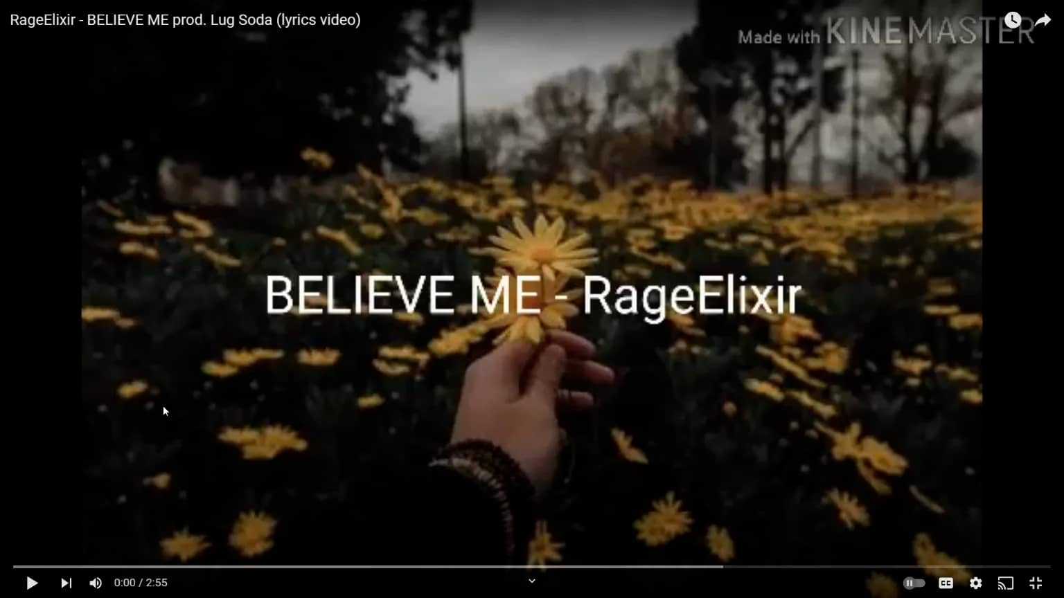 BELIEVE ME (lyrics video) on Vimeo