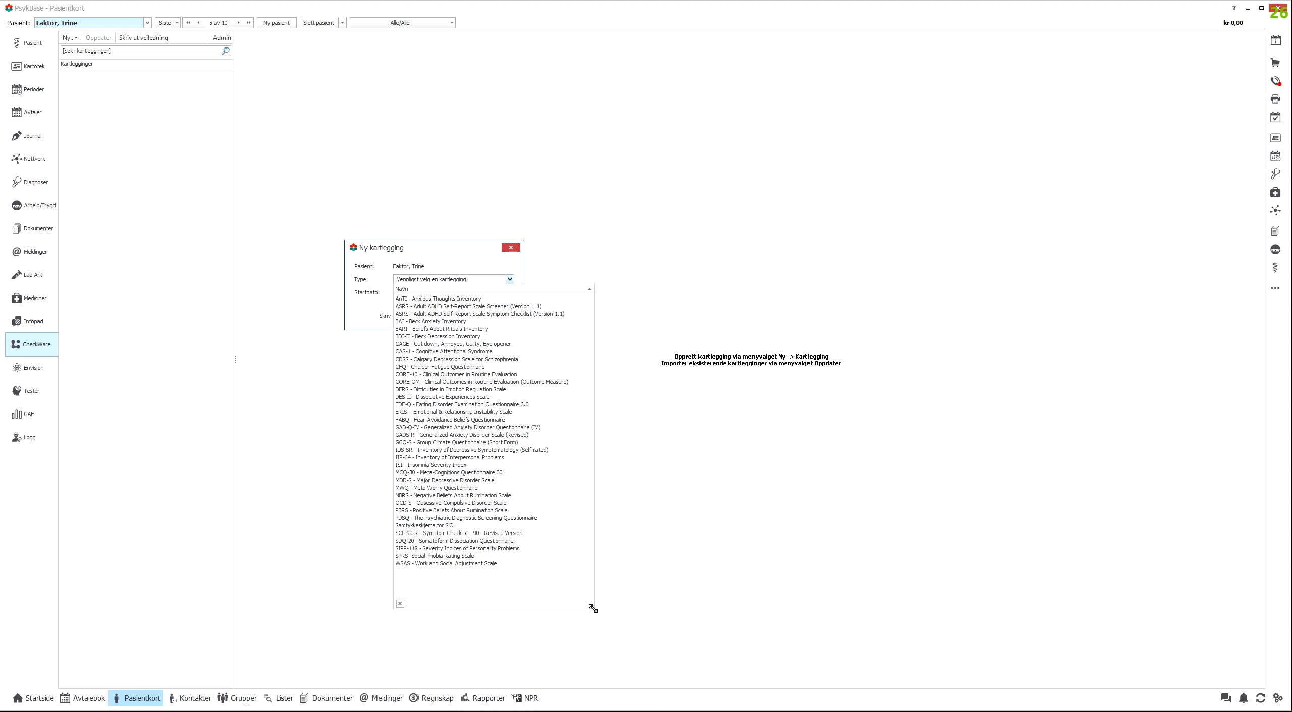 CheckWare - Kort demo