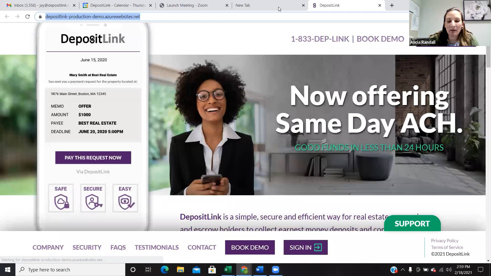 DepositLink Introduction Video on Vimeo