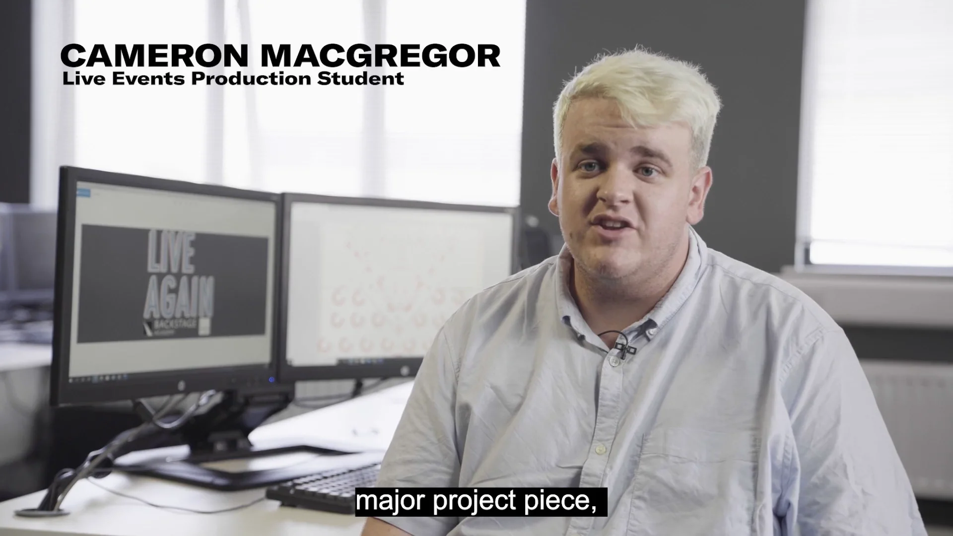 Undergraduate Student Project Showcase: Live Again