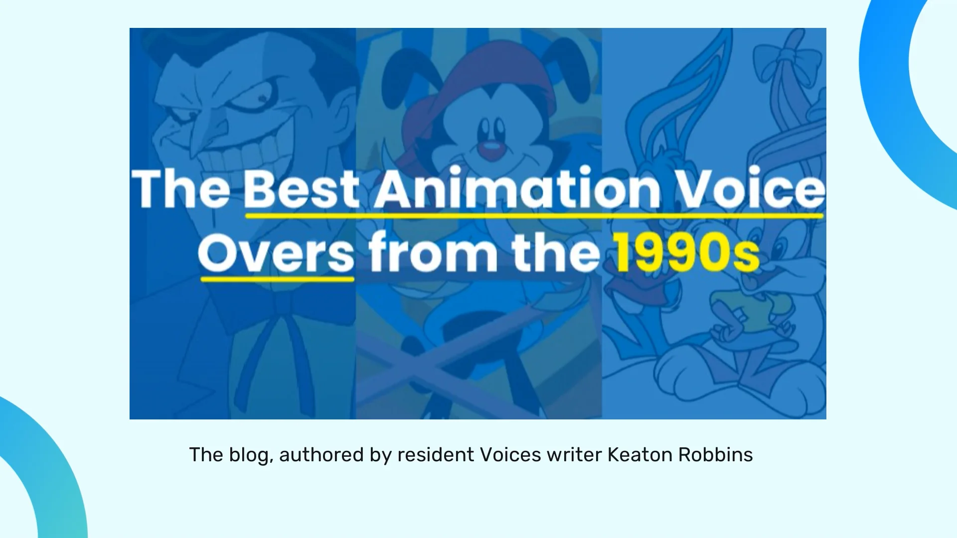 Best 90s Animation VOs Ranked Learn About The Most Memorable Voice ...