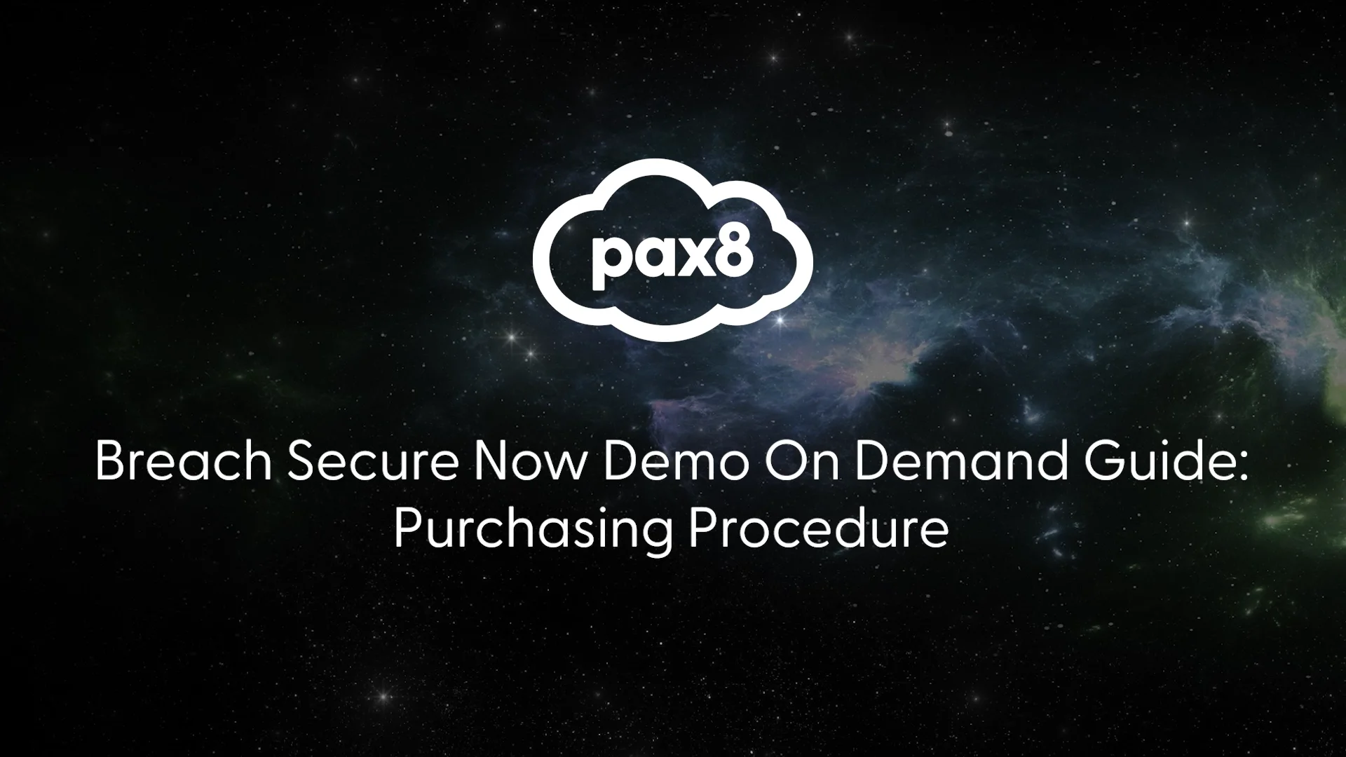 Breach Secure Now DOD - Purchasing Procedure_L3
