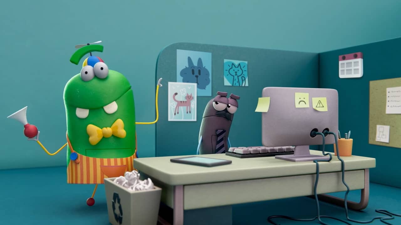 StoryBots: Answer Time - Bleep the Clown: What Are Verbs? on Vimeo
