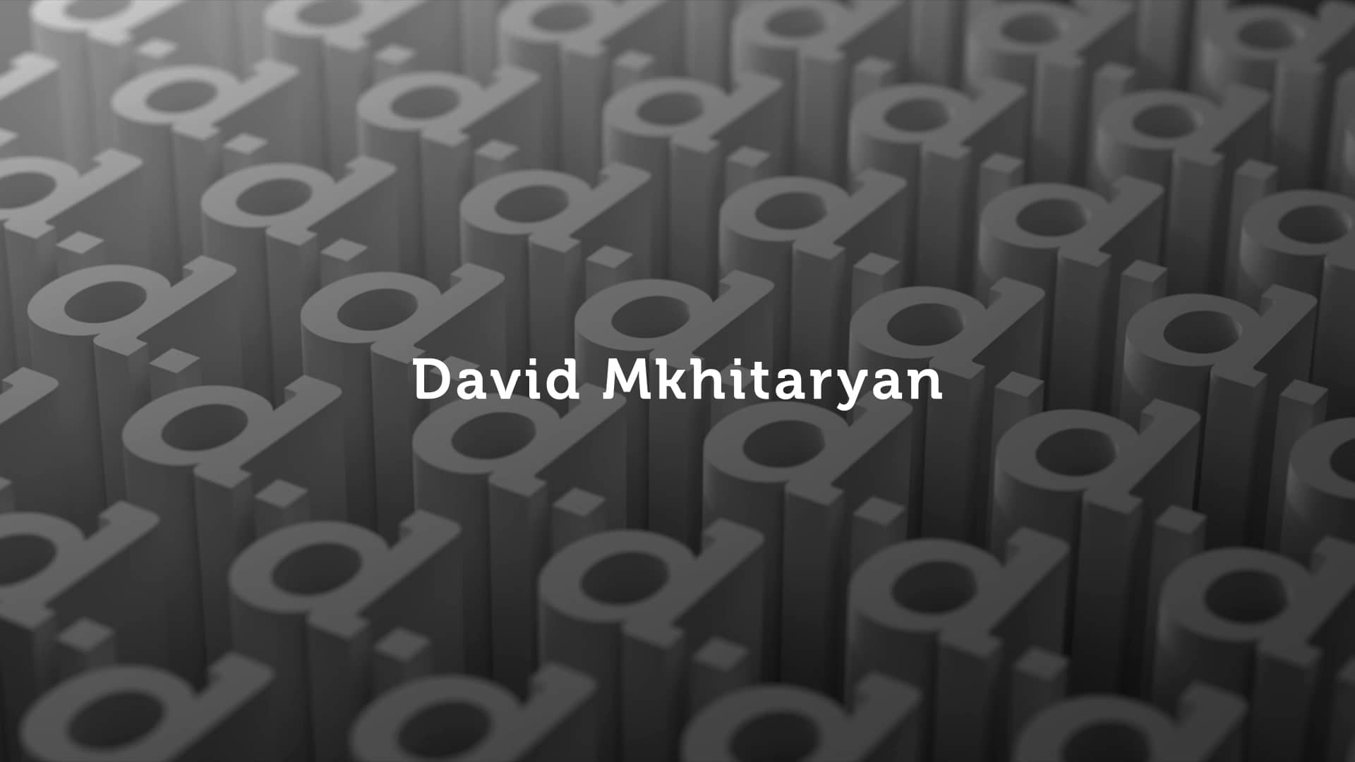 David Mkhitaryan 2023 Reel on Vimeo