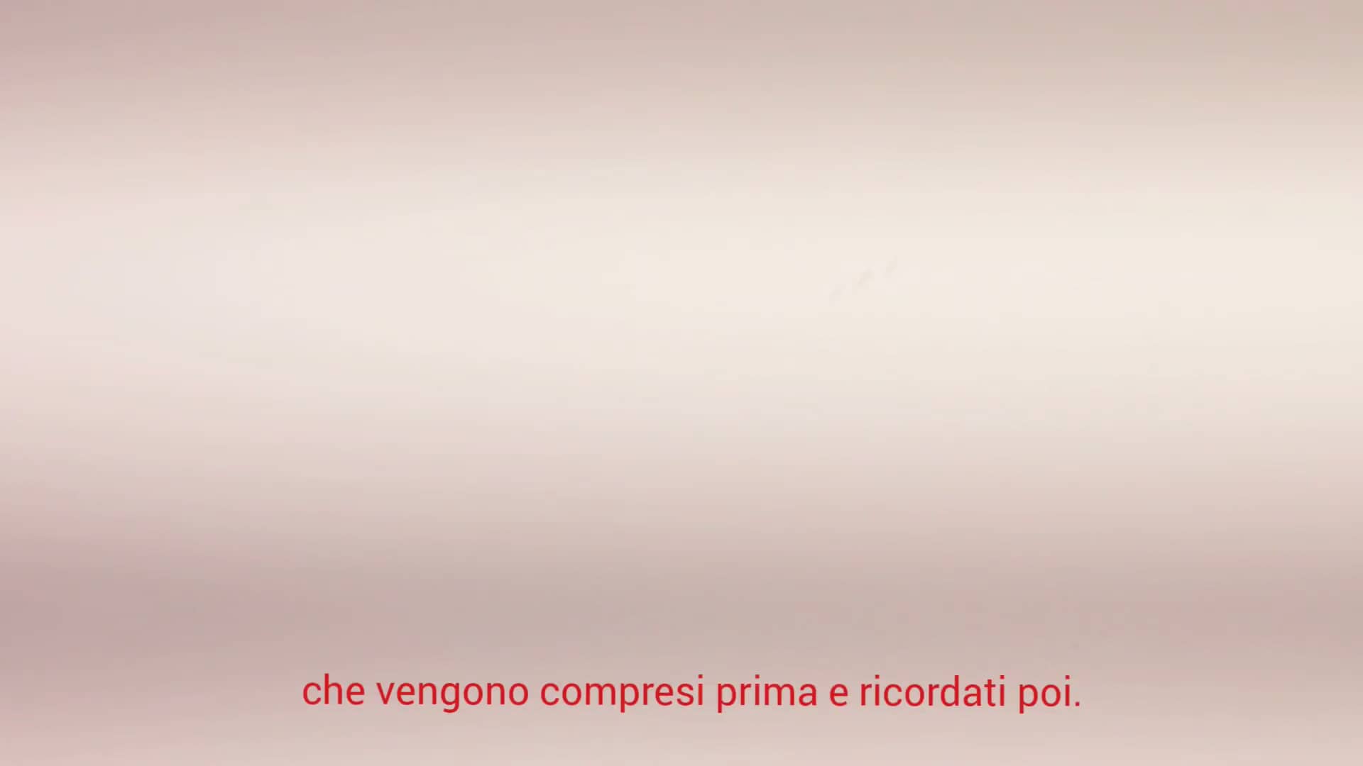 Ho fame, ho sete. on Vimeo