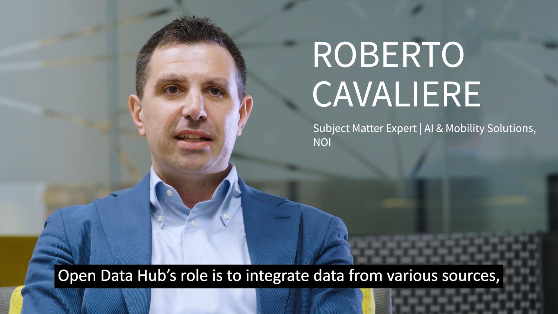 Open Data Hub - Roberto Cavaliere, NOI interview on Vimeo