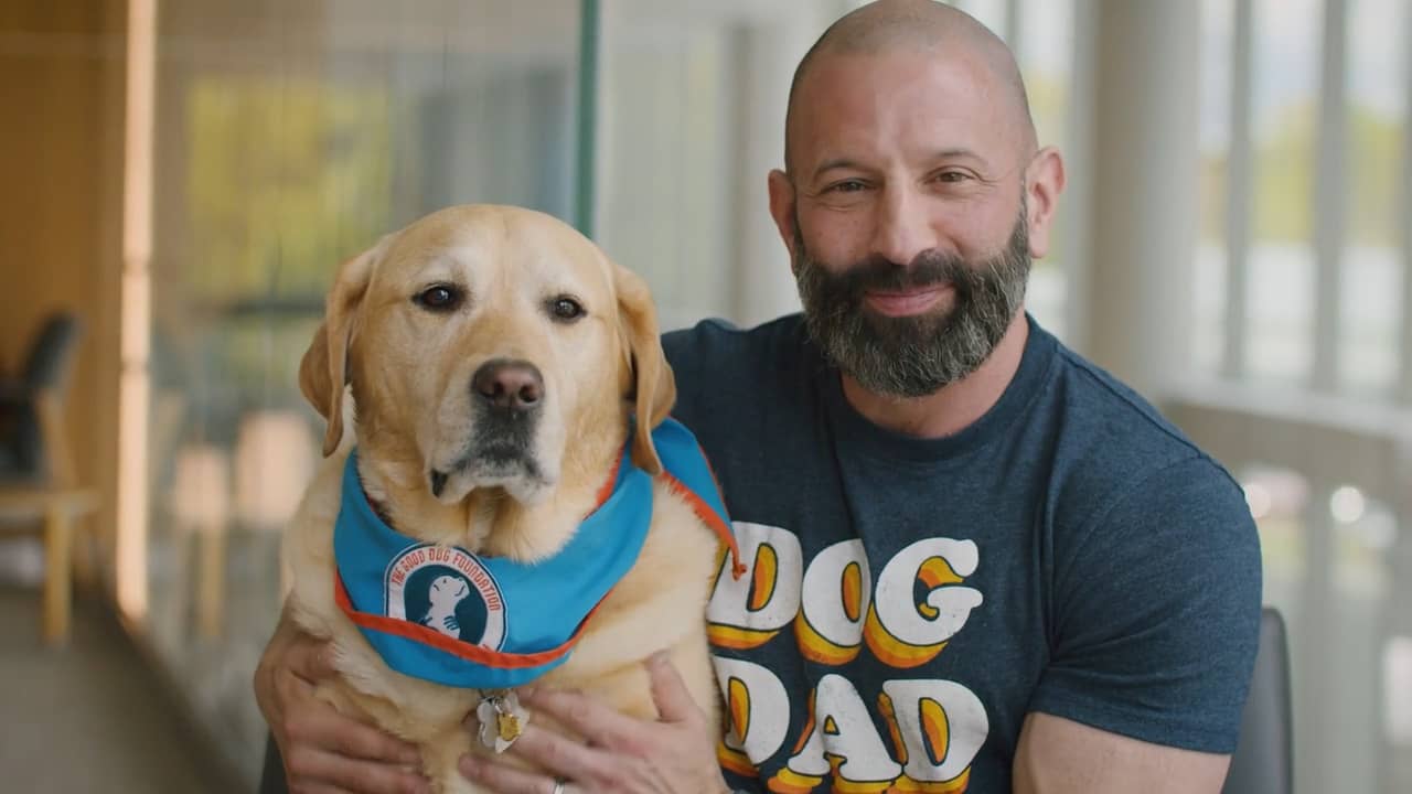 The Good Dog Foundation's Therapy Dog Magnus, Visits WMCHealth on Vimeo